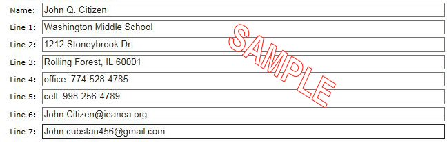 SnipImage – fill in SAMPLE – Illinois Education Association